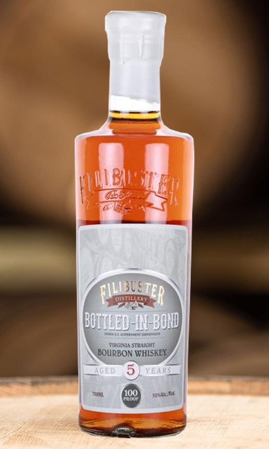 Filibuster Bottled in Bond Bourbon Whiskey 750ml – Distillery ...
